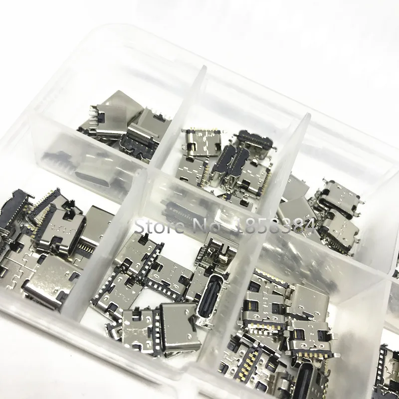 30 моделей, 300 шт./лот, наборы USB, гнездовой разъем Micro USB ...