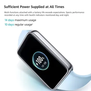 HONOR Band 하루 종일 모니터, 9 1.57 인치 AMOLED 60Hz 디스플레이, 14 일 배터리 96 가지 운동 모드