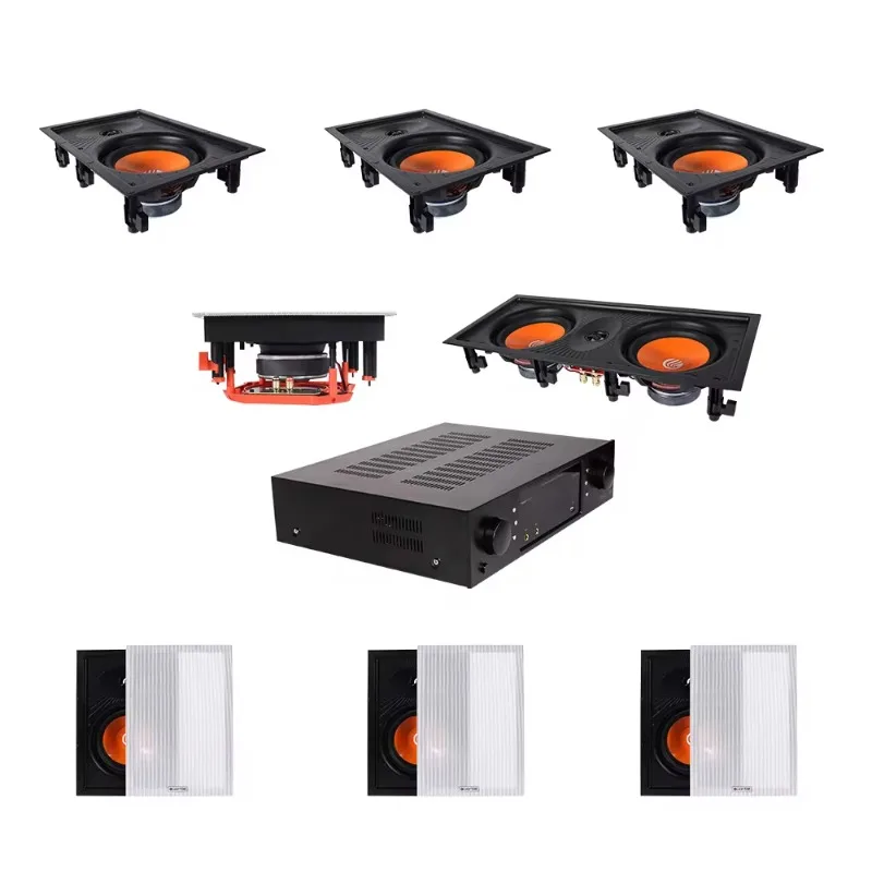 Smart-Home-Theater-Surround-7-1-Sound-System-All-in-Wall-Speakers-and ...