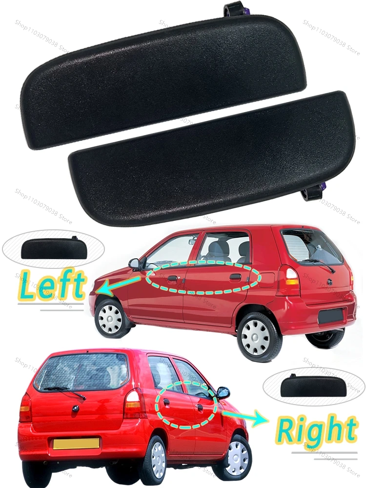 For-Suzuki-Alto-2009-2010-2011-2012-2013-2014-Black-Outer-Door-Handle ...