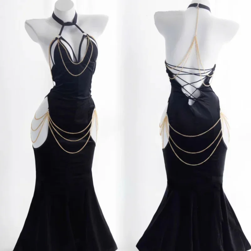 Disfraces-de-Cosplay-de-Anime-Overlord-Albedo-vestido-de-guante ...
