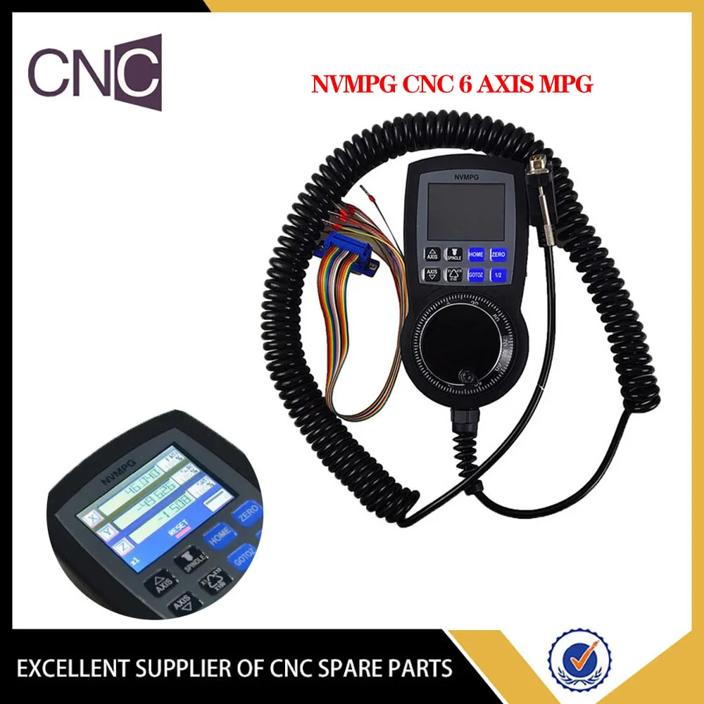 NVMPG-CNC-6-Axis-MPG-Manual-Pulse-Generator-with-Handwheel-LCD-Mach3 ...