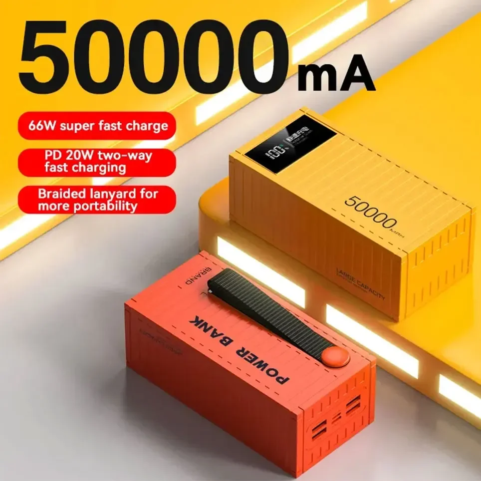 Mobile-Power-Container-Coating-Style-Power-Bank-6-Interface-Fully ...