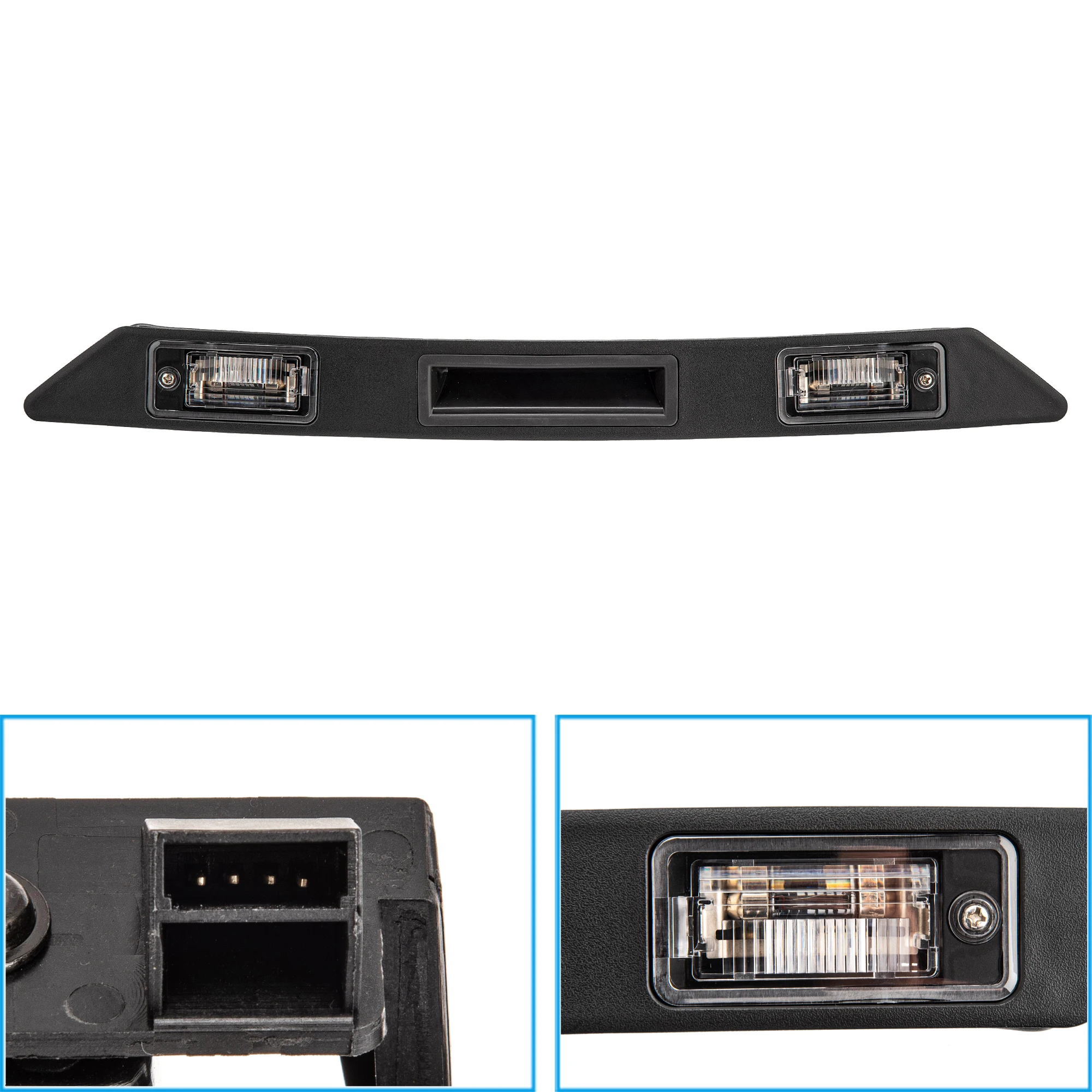 License Plate Light Assembly Liftgate Finish Panel 8P48275743FZ ...