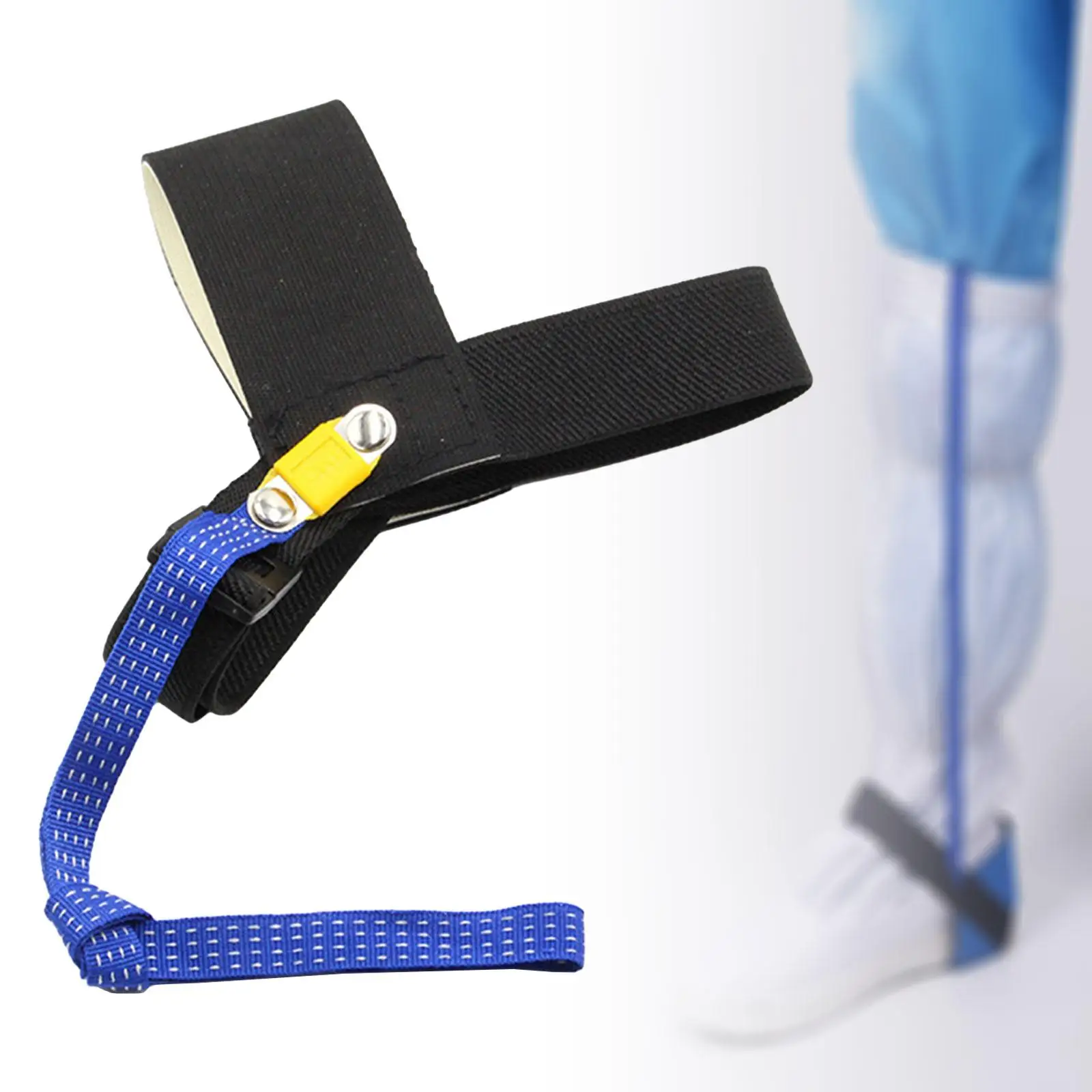 Anti-Static-Heel-Foot-Strap-48cm-Grounding-Wire-ESD-for-Factory ...