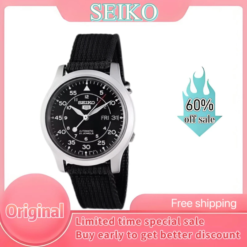 100-reloj-SEIKO-Original-SNK805-Seiko-serie-5-relojes-para-hombres-de ...