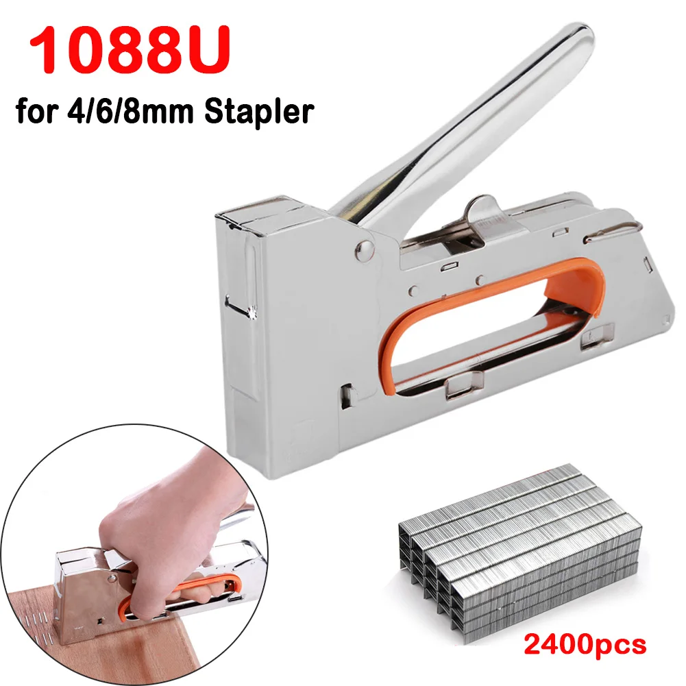 1008U-Tacker-Staple-Gun-for-4-6-8mm-Stapler-Manual-Nailing-Machine-with ...