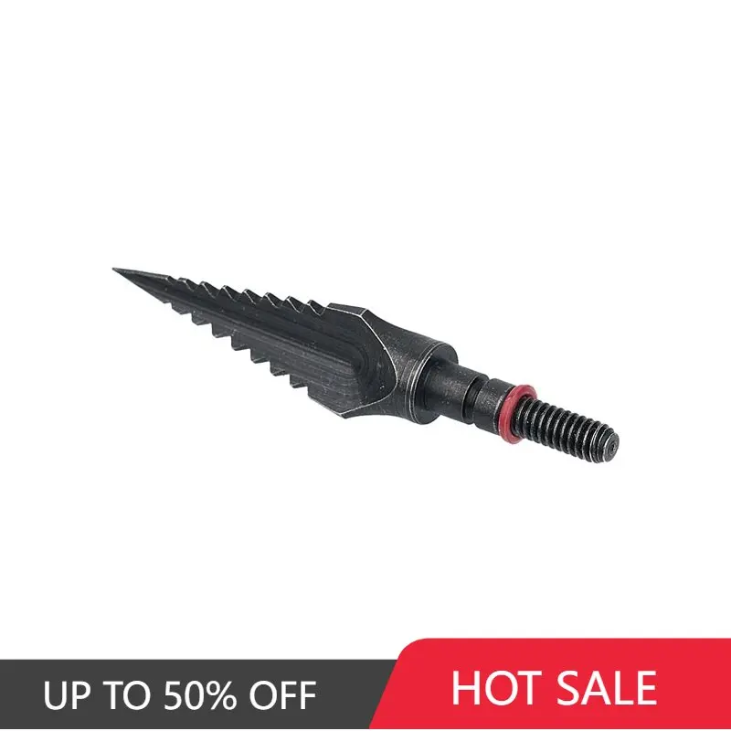 6-12-24pcs-Archery-Arrow-Tips-Carbon-Steel-Arrowhead-Serrated-Arrow ...