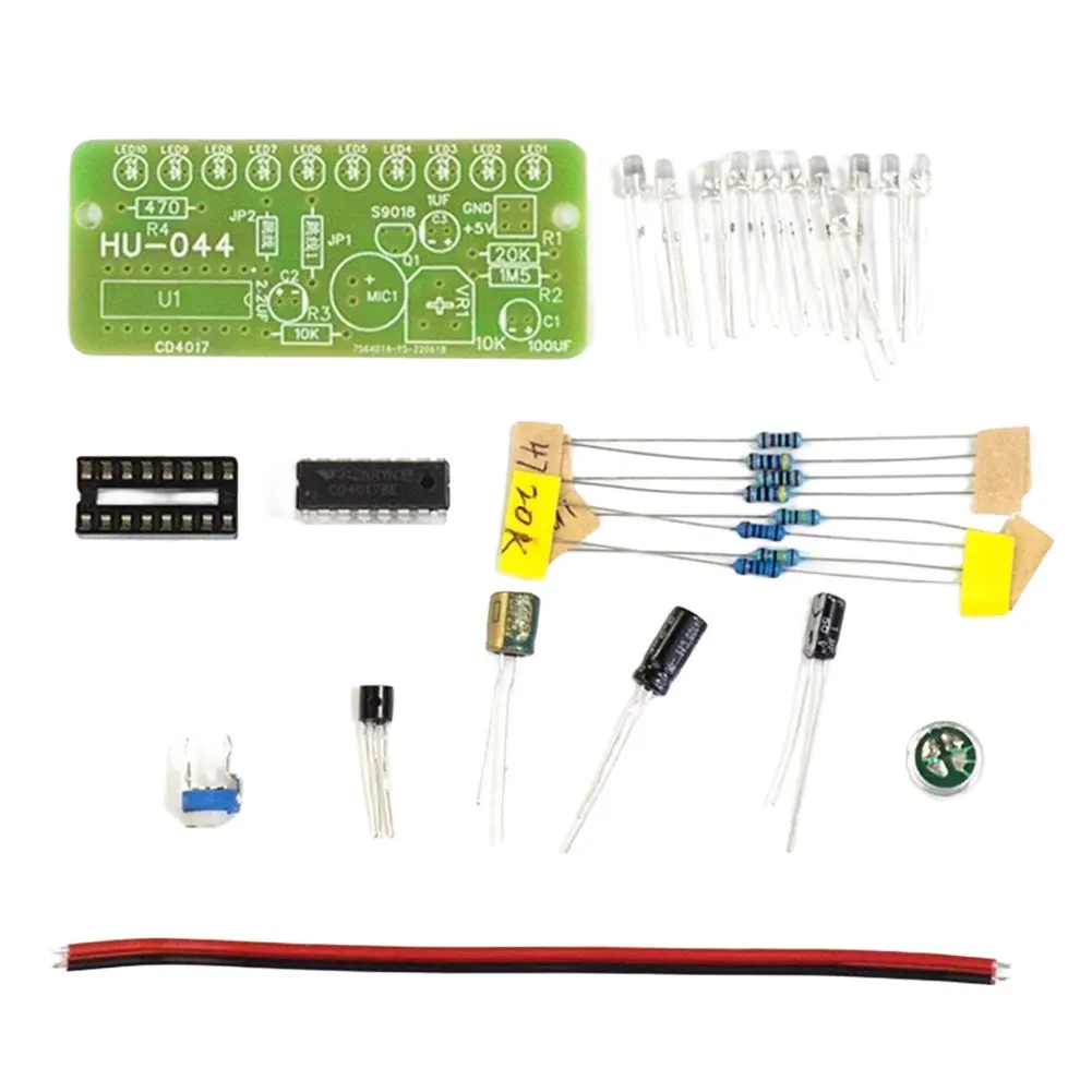 Water-Flowing-LED-Light-Suite-CD4017-LED-Module-DIY-Kit-Fun-Electronic ...