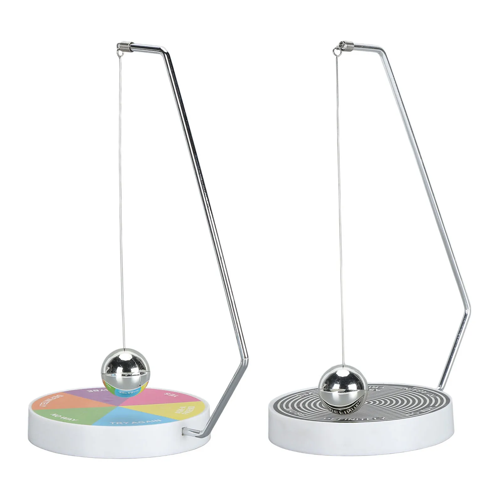 Magnetic Decision Maker Ball Swing Office Desk Decoration Toy Reduce ...