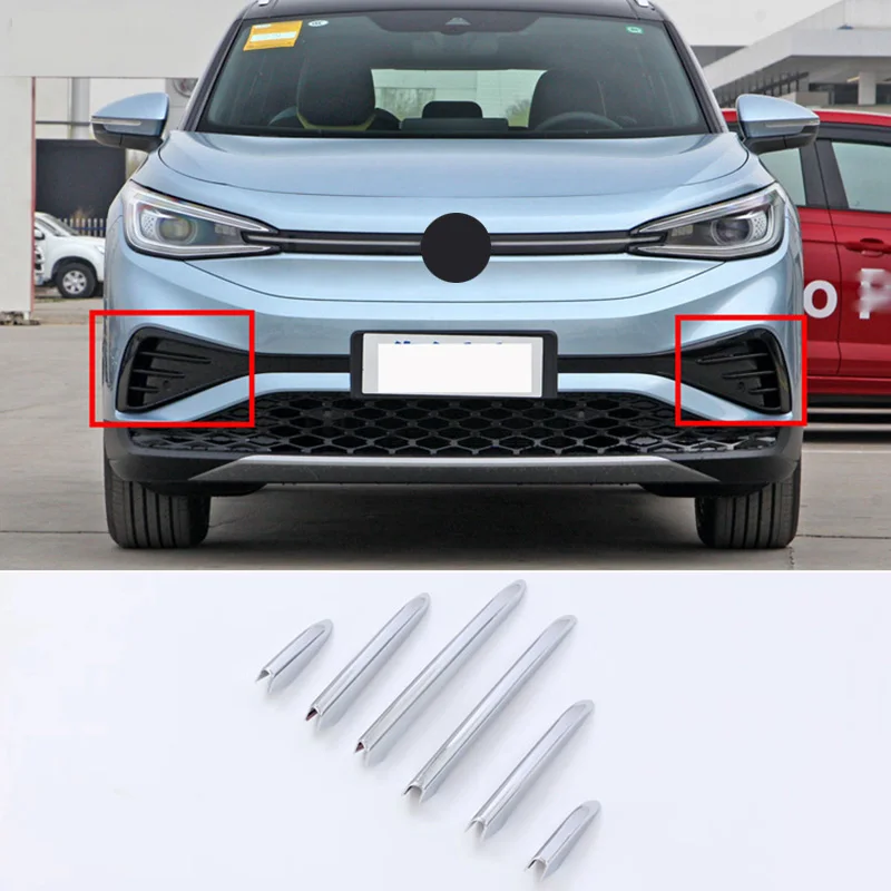 For Volkswagen Vw Id 4 Id4 2022 Car Front Fog Light Lamp Trim Foglight ...