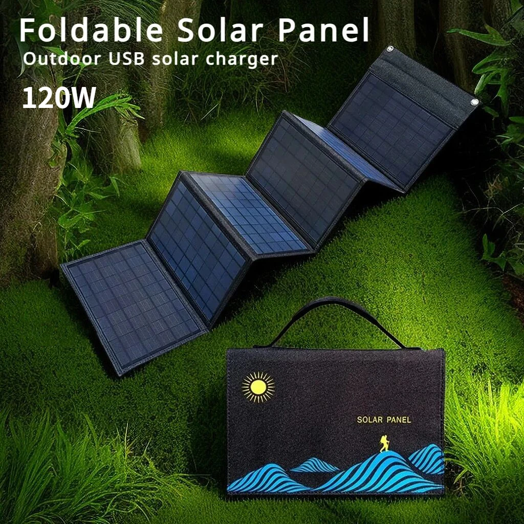 100W-Solar-Panel-Folding-Bag-USB-DC-Output-Solar-Charger-Portable ...