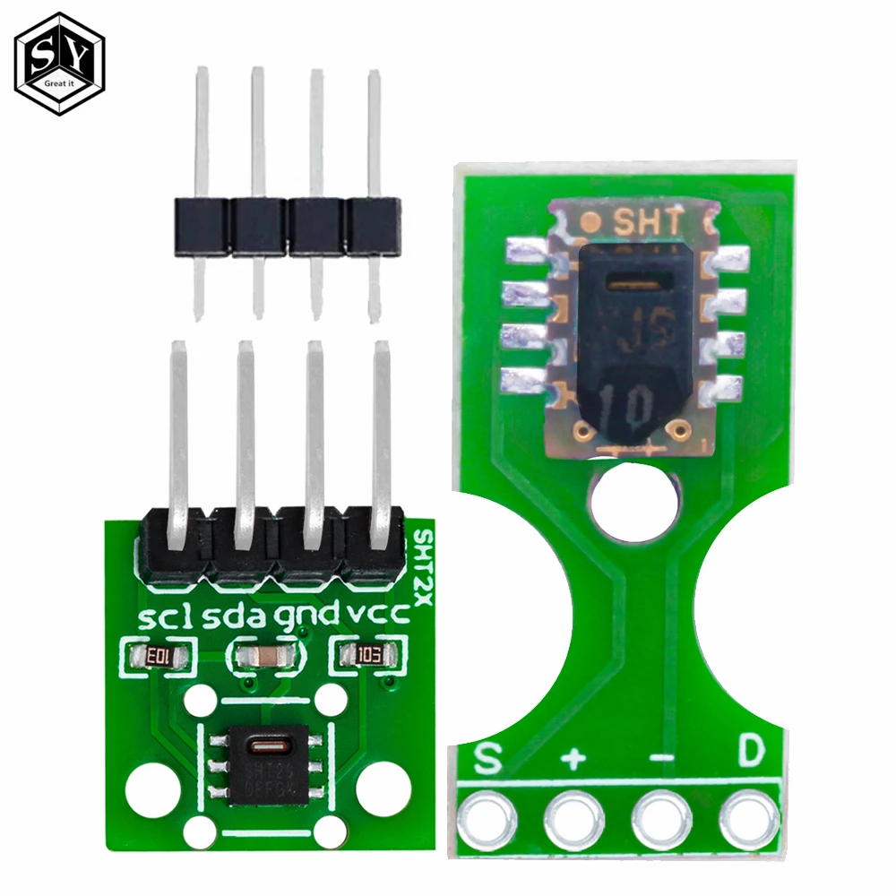 SHT20/SHT10 Digital Temperature And Humidity Sensor Module Measurement ...