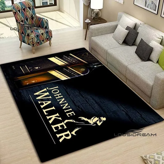 Classic whisky Johnnie Walker carpet and rug bar living room bedroom ...