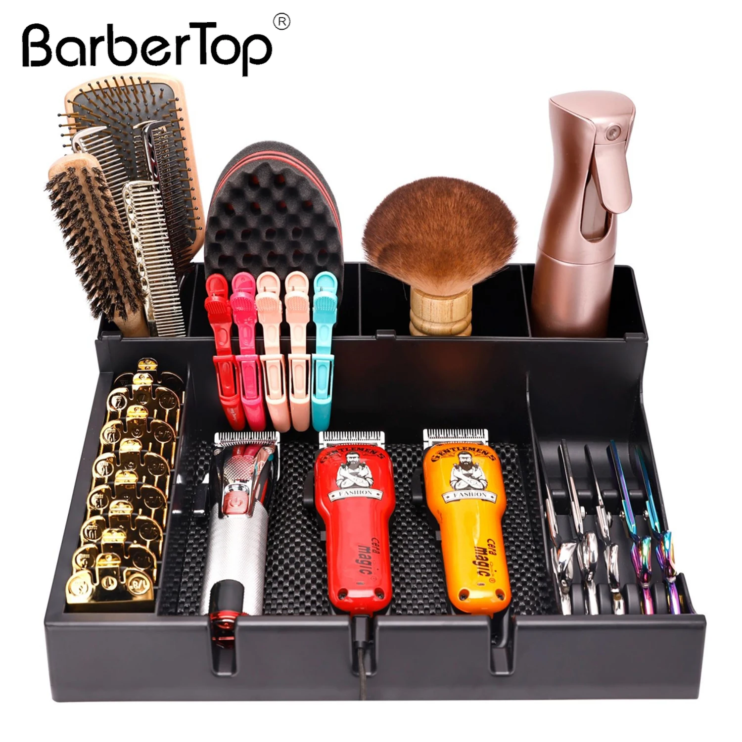 Barber-Electric-Clipper-Tray-Professional-Anti-slip-Hairdresser-Trimmer ...