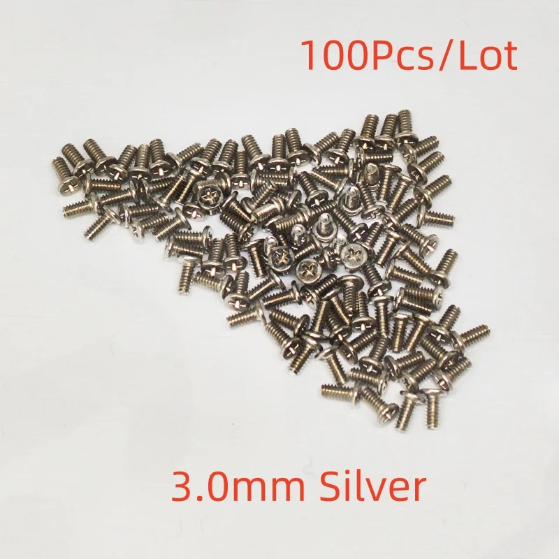 100pcs-Lot-3-0mm-3-5mm-Screws-For-Samsung-Galaxy-A50-A70-A20-A40-A21 ...