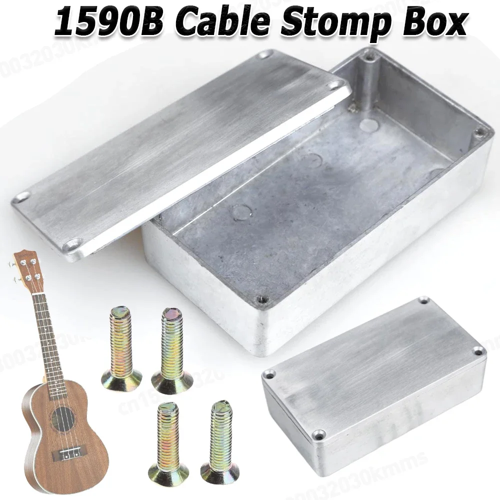 1590B Effects Pedal Enclosure with Screws Aluminum Guitar Effect Cases ...