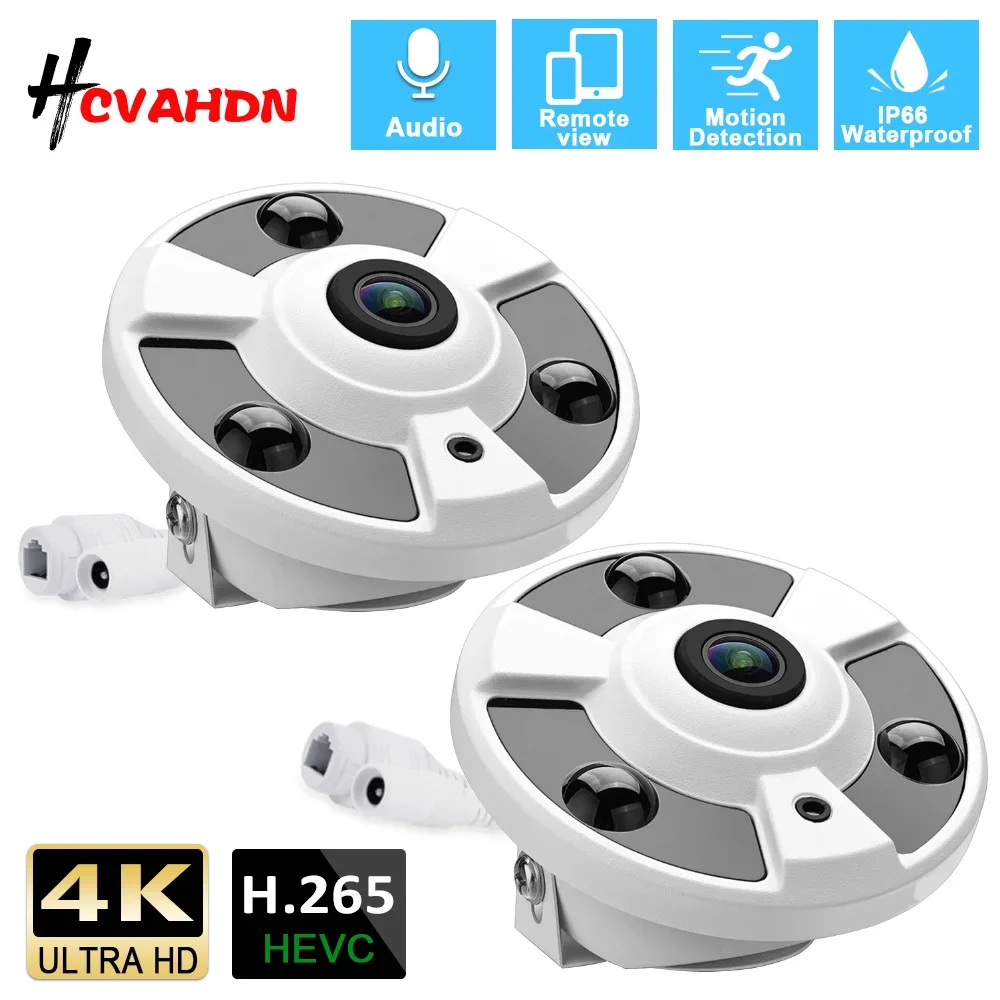 8MP-4K-Ultra-HD-Fisheye-IP-Camera-180-Degree-Wide-Angle-Panoramic ...