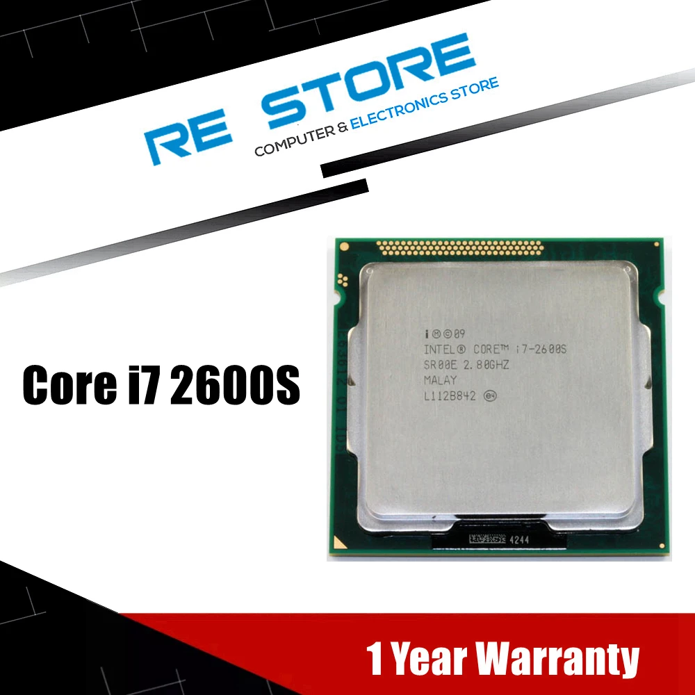 Intel Core I7 2600s 2.8ghz Quad Core Processor 8mb 65w Lga 1155 Cpu ...