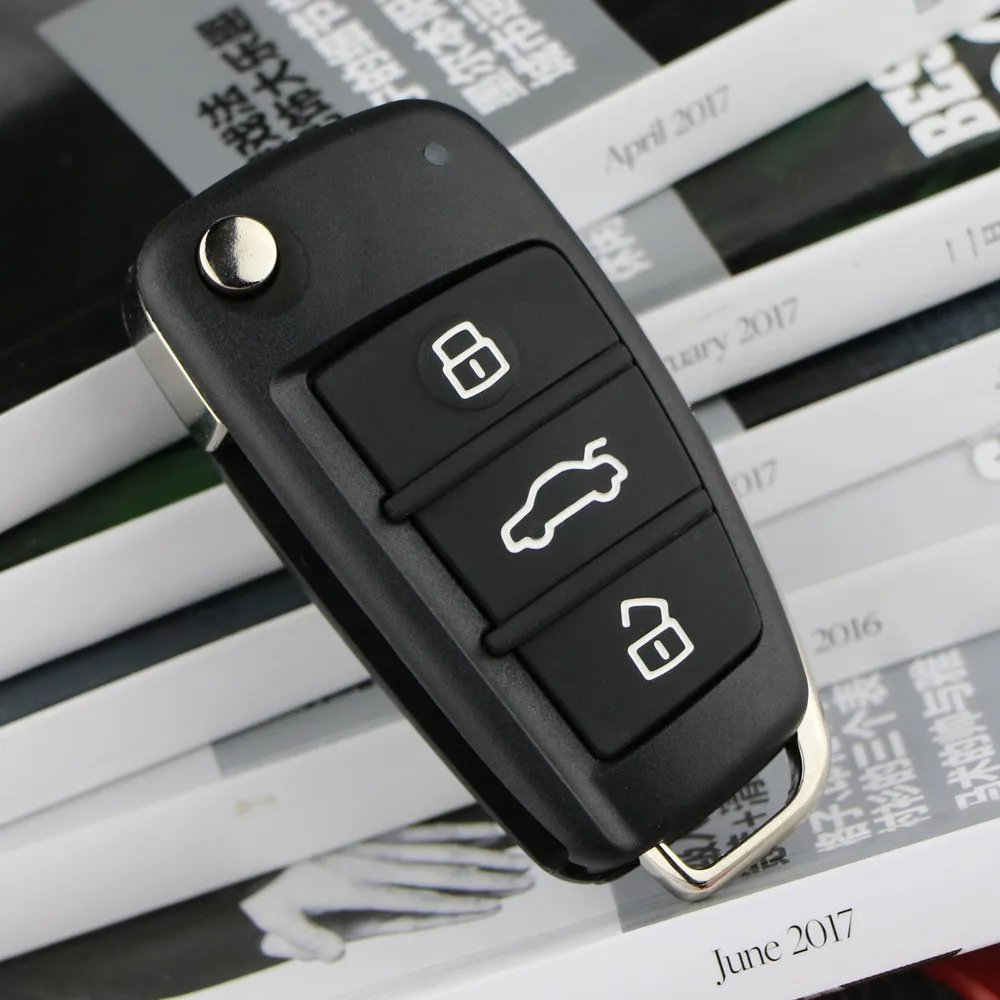 3-Buttons-Replacement-Car-Key-Rubber-Button-Pad-For-Audi-A3-A4-A5-A6-A8 ...