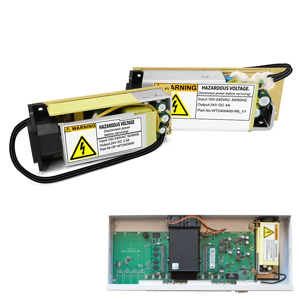 24V Replacement Internal Power Supply For MikroTik CCR1016/CCR1036 ...