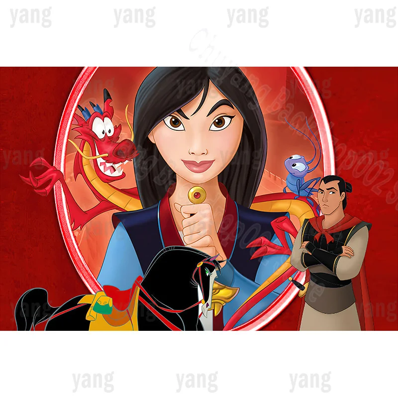 Mulan And Mushu Wallpaper