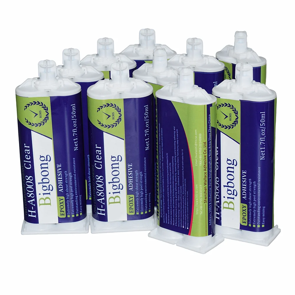 10pcs-50ml-1-1-Epoxy-Resin-Glue-Adhesive-Transparent-AB-Glue-Two ...
