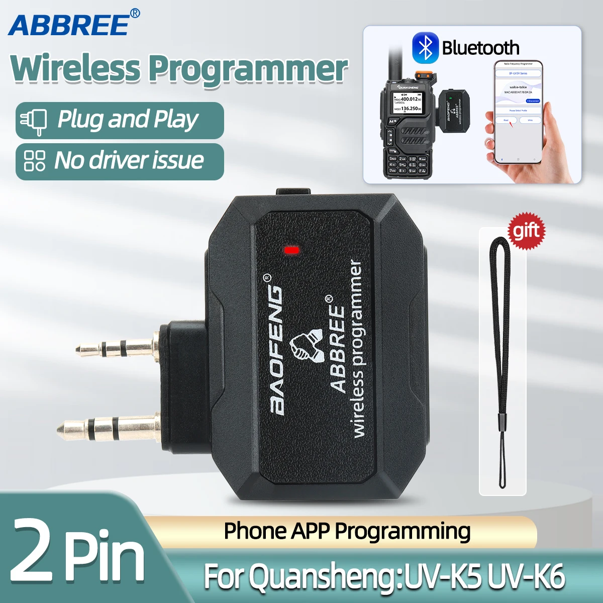 ABBREE-Bluetooth-Wireless-Programmer-Phone-APP-Programming-for-Baofeng ...