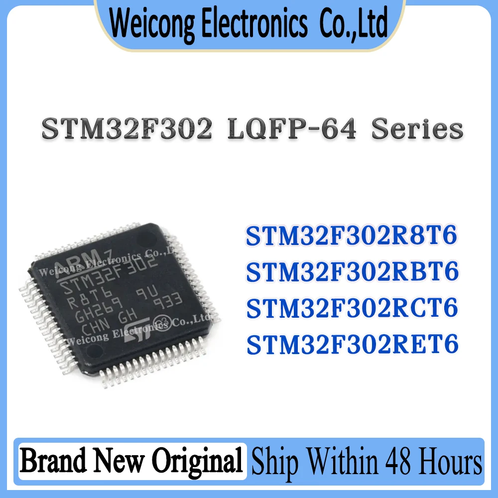 Nuevo-Chip-Original-STM32F302R8T6-STM32F302RBT6-STM32F302RCT6 ...