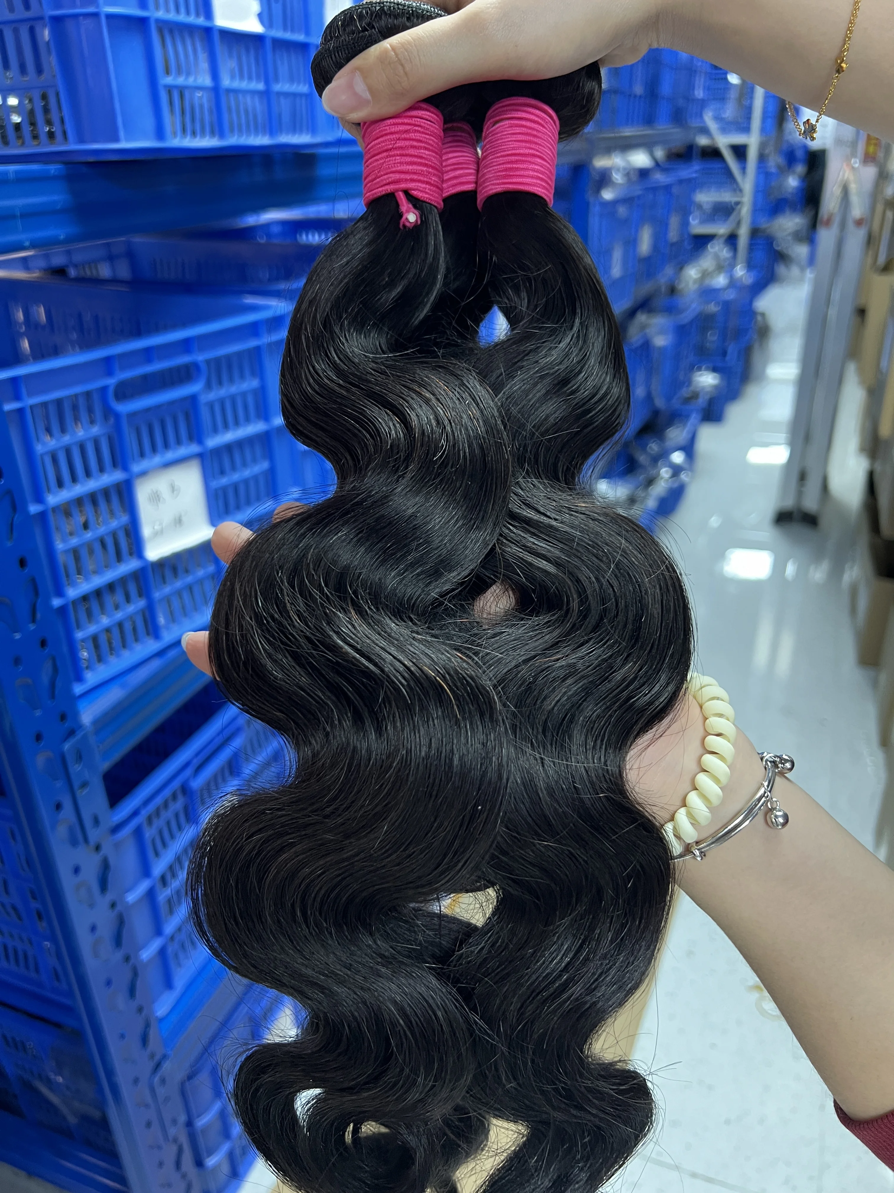 Body Wave Bundles Human Hair Brazilian Hair Weave Bundles 1/3/4 Pcs ...