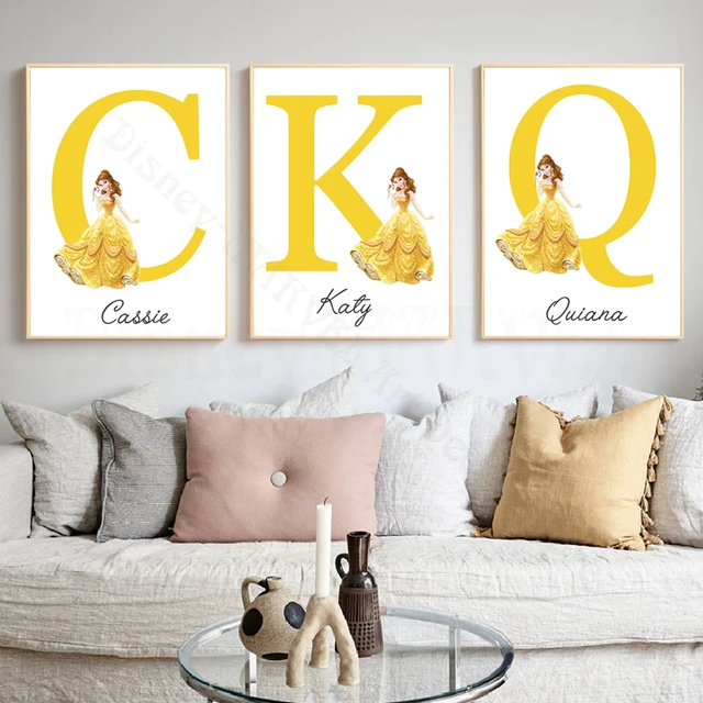 Princess Name On Canvas