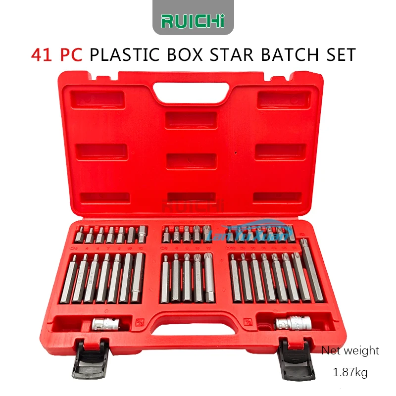 Heavy-Duty-Hex-Torx-Spline-Bit-Socket-Set-12-Point-Triple-Square-Bits ...
