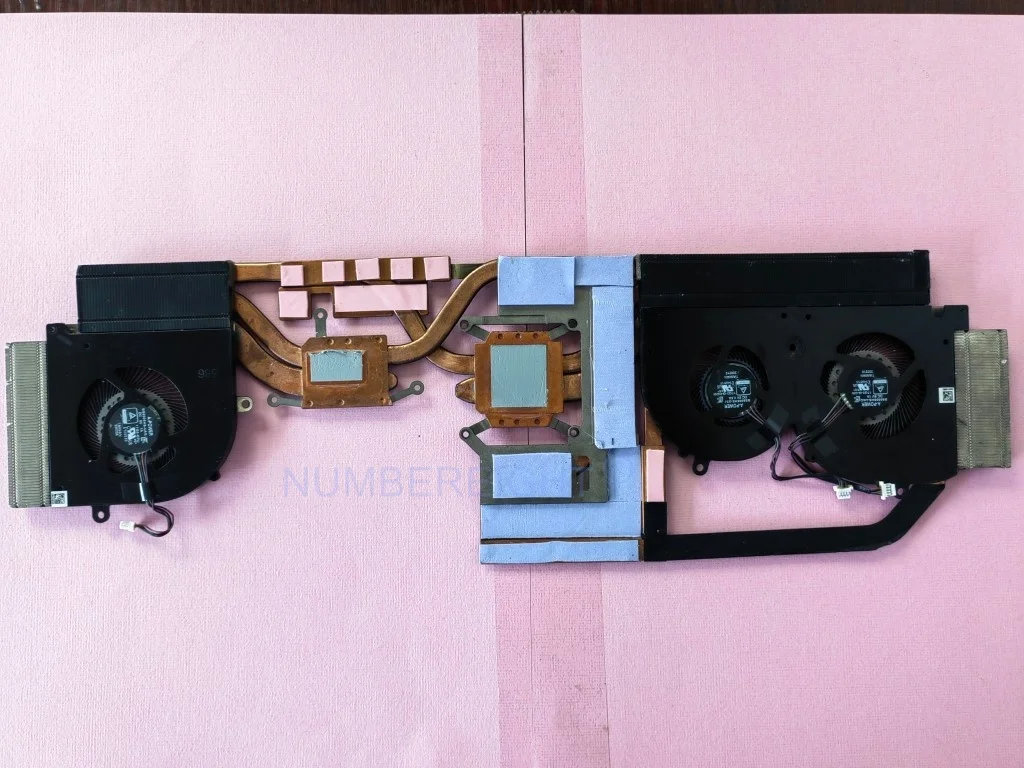 Вентилятор-кулер для радиатора MSI GS75 GP75 MS-17G1 MS-17G2 MS-17G3 ...