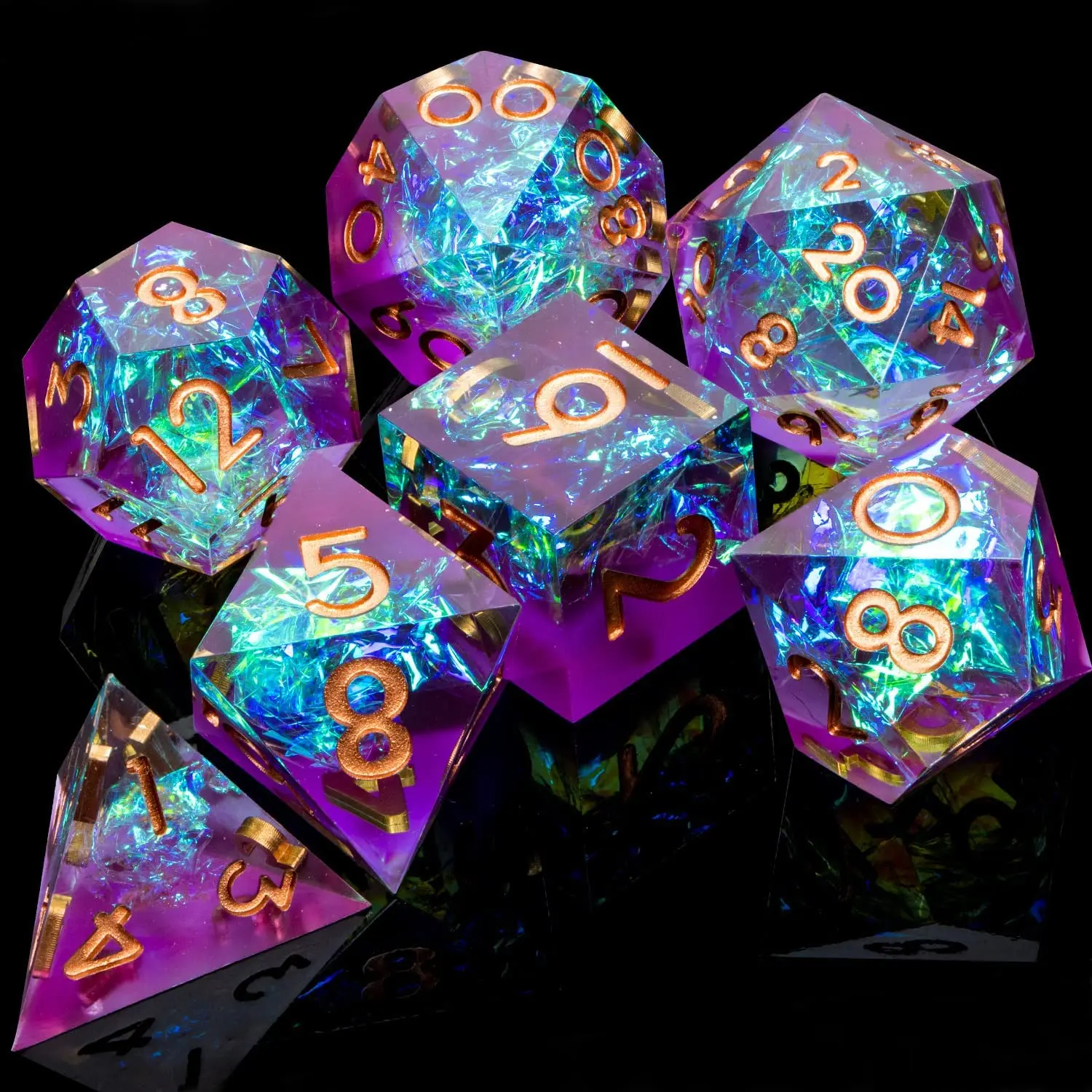 D-D-Purple-RPG-Polyhedral-Dnd-Sharp-Edge-Resin-Dice-Set-For-Dungeon-and ...