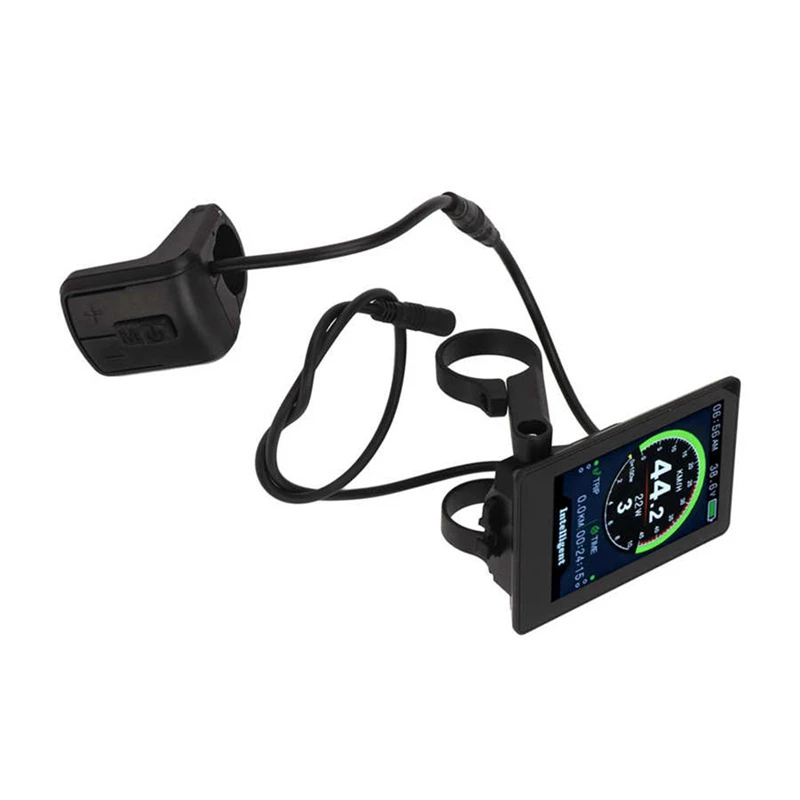 New-860C-Electric-Bicycle-Full-Color-LCD-Display-For-Bafang-Series-Mid ...