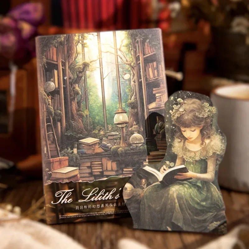 30Pieces-Material-paper-Lilith-s-Fantasy-Retro-handbook-Notebooks ...