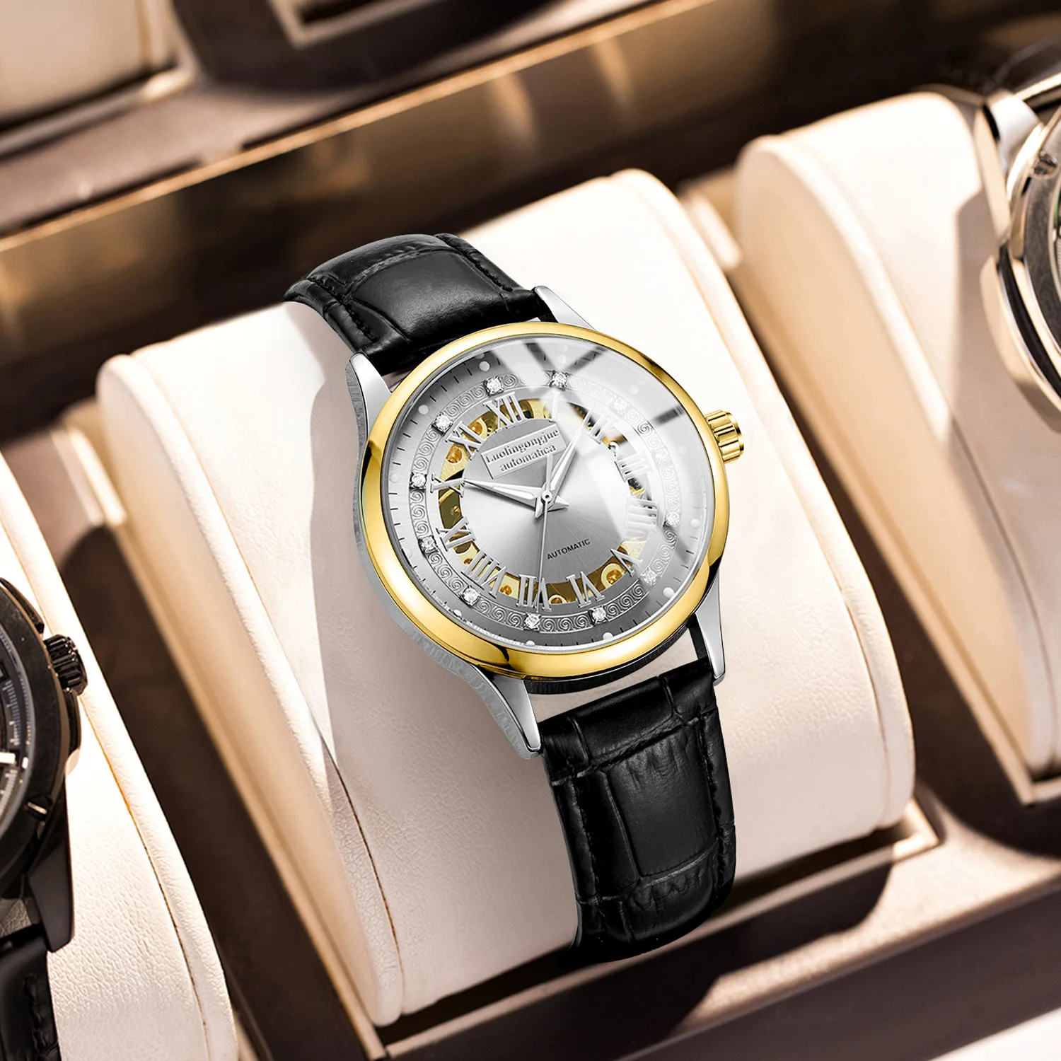 Brand High-Looking Luxury Fashion Automatic Mechanical Watch Men's ...