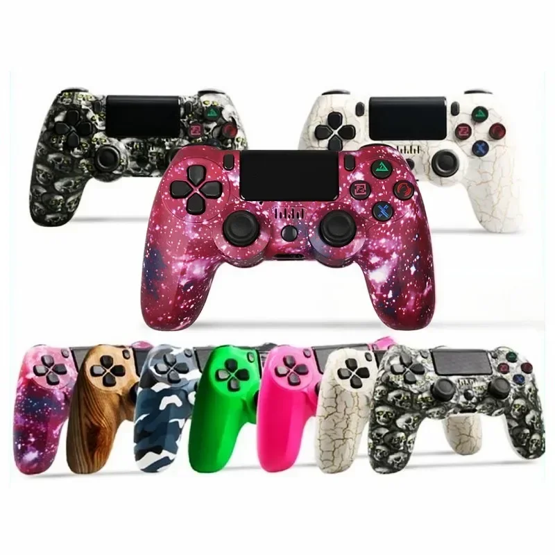 For-PS4-Wireless-Bluetooth-Full-Function-Gamepad-with-Light-Bar-Dual ...