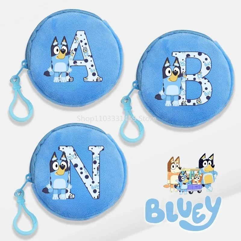 Bluey-Plush-Coin-Purse-Bingo-Chilli-Portable-Letter-Anime-Cartoon ...