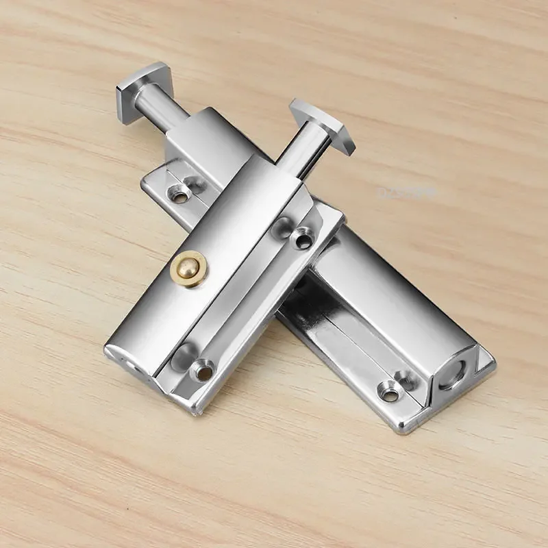 4-6-Inch-Automatic-Spring-Latch-Button-Lock-Surface-Mounted-Bolt-Zinc ...