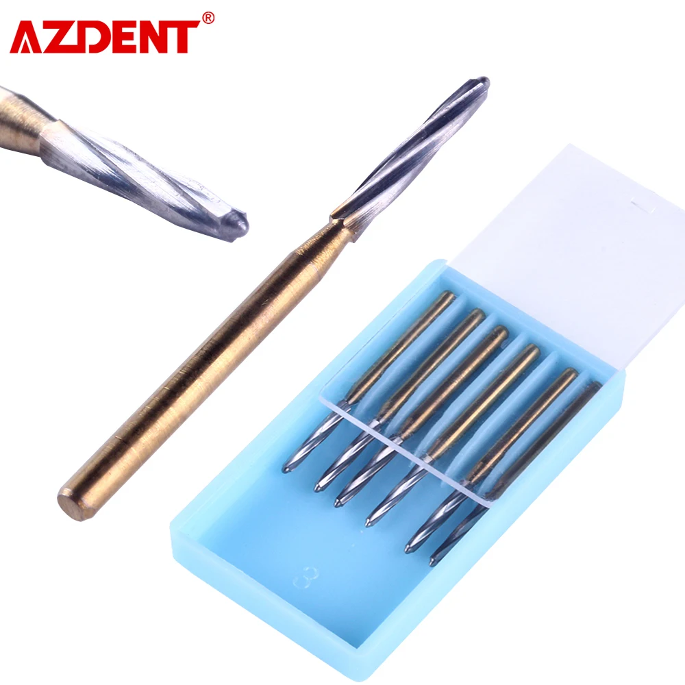 AZDENT-25mm-Dia-1-6mm-Dental-Carbide-Bur-Surgical-Endodontic-Tungsten ...