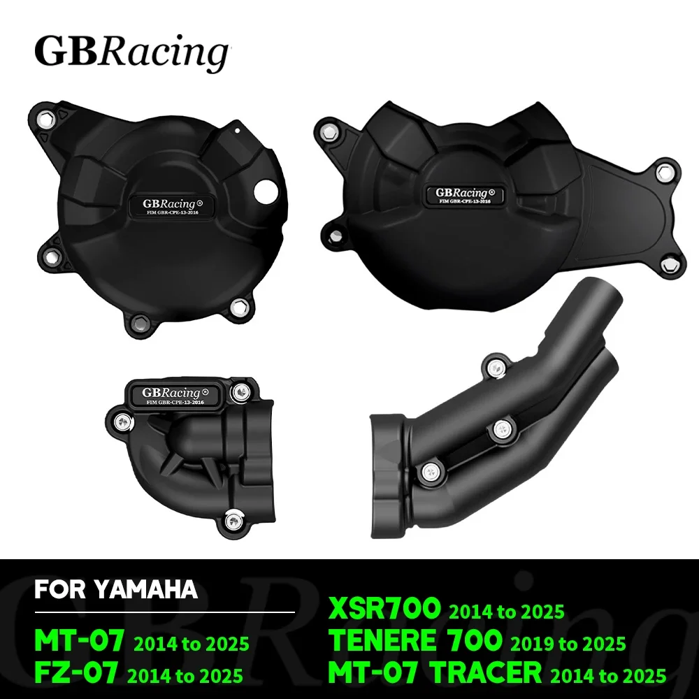 GB Racing Engine Cover MT07 FZ07 XSR700 TENERE700 2014 to 2024 For ...