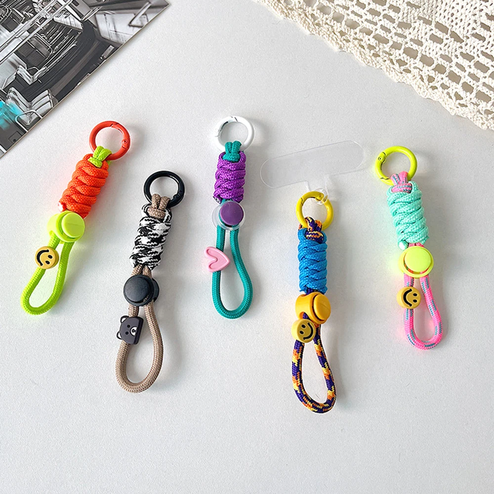 Fashion-Keyring-Creative-Braided-Lanyard-Keychain-For-Phone-Case-Women ...