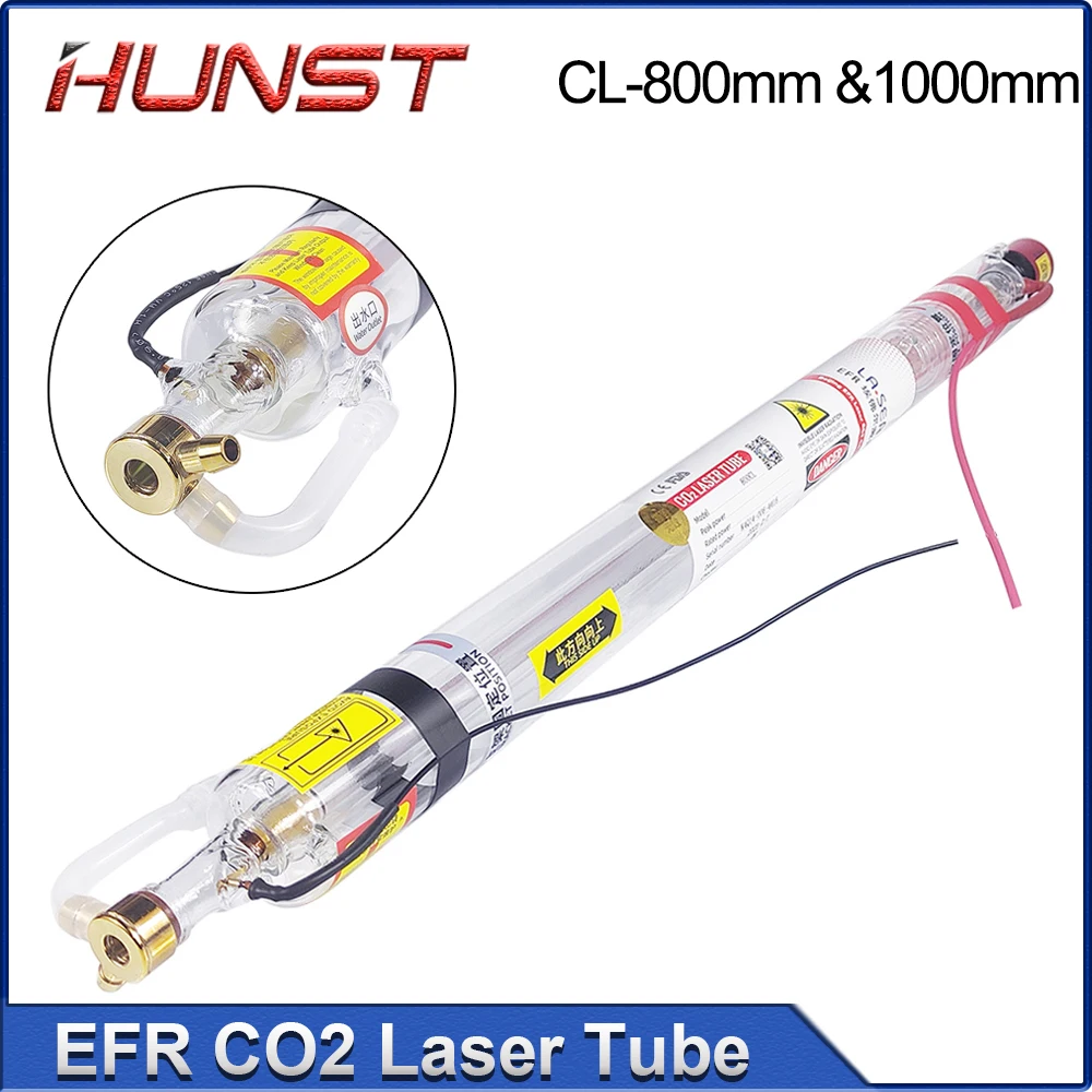 Hunst-EFR-40W-50W-60W-CO2-Laser-Tube-Diameter-50mm-Length-CL800mm ...
