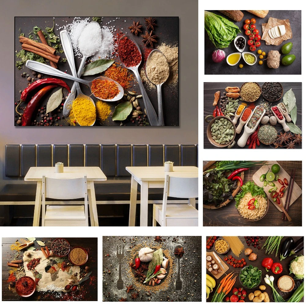 Canvas Kitchen Decor Posters | Pictures Kitchen Home Decor | Canvas ...