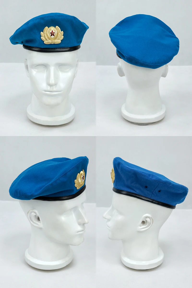 Russian Blue Beret: The Authentic Soviet-Style Tactical Headwear for ...