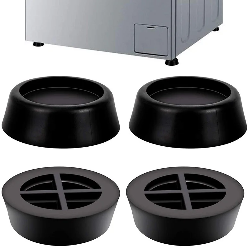 1pc Black White Anti Vibration Furniture Washing Machine Feet Pads ...
