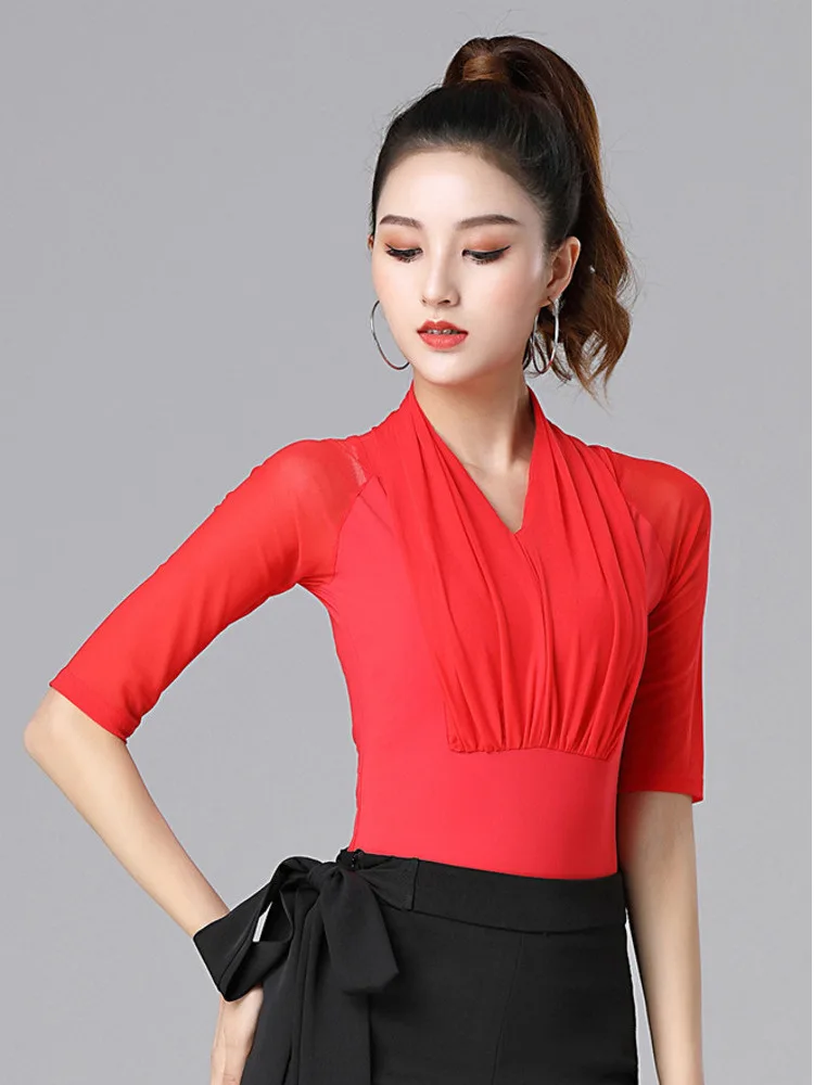 Elegant-Slim-Fit-Samba-Tango-Latin-Rompers-Girls-Flamengo-Dance-Sports ...