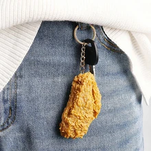 Funny Fried Chicken Leg Chicken Wing Keychain Creative Mini Simulation ...