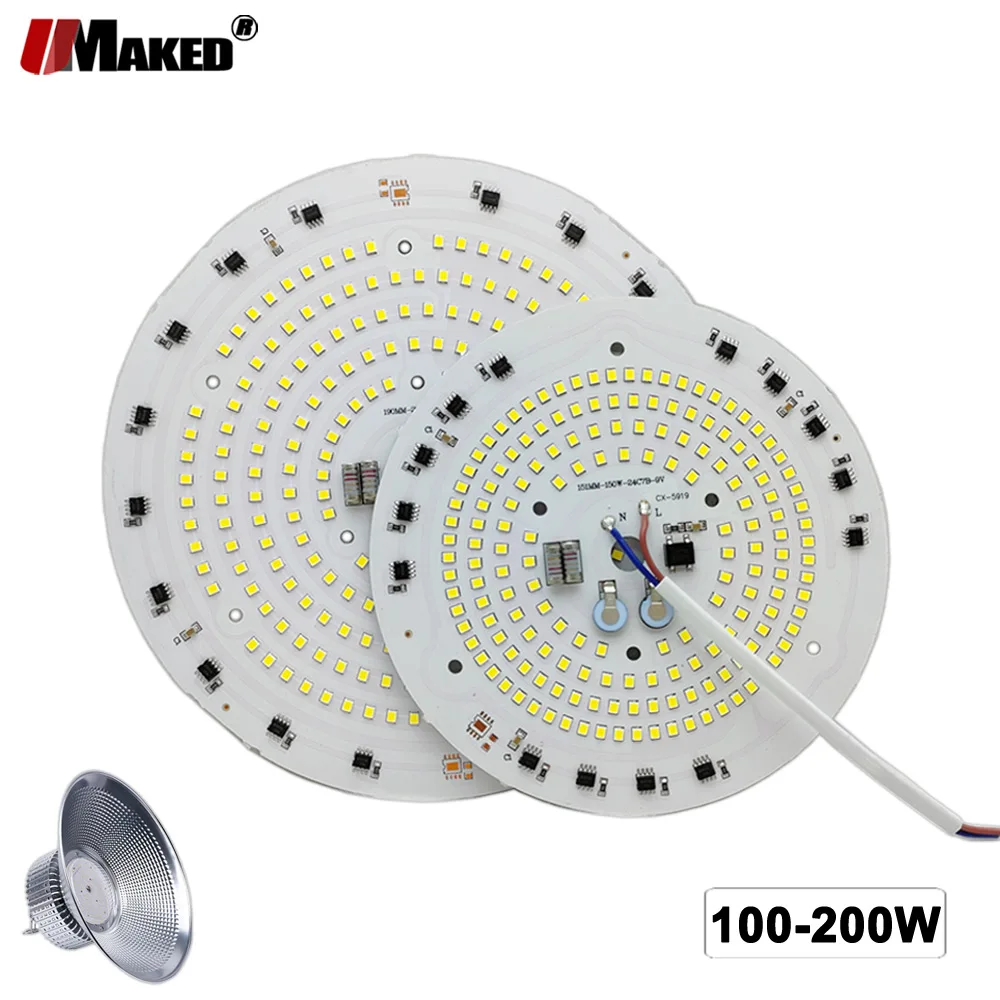 5-Pcs-AC-220V-LED-PCB-Lamp-Plate-100W-150W-200W-100-Full-Power ...